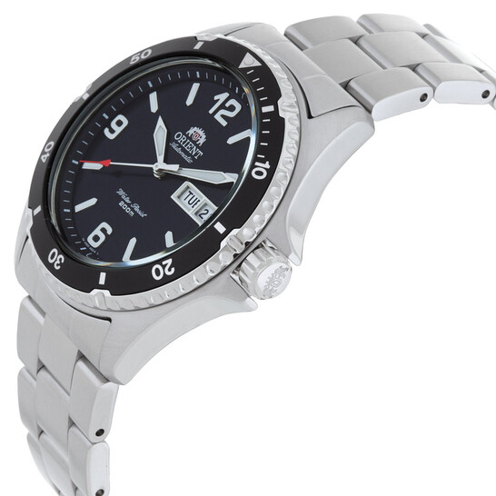 Orient Mako II Automatic Black Dial Watch TAA02001B - Watches, Mako Ii ...