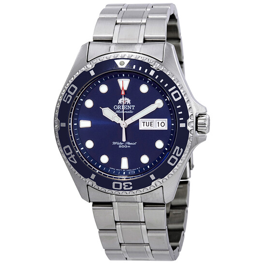 Orient Ray II Automatic Blue Dial Men's Watch FAA02005D9 4942715000073 ...