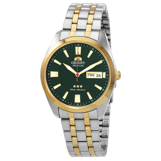 Orient Tri Star Automatic Green Dial Men's Watch RA-AB0026E19B ...