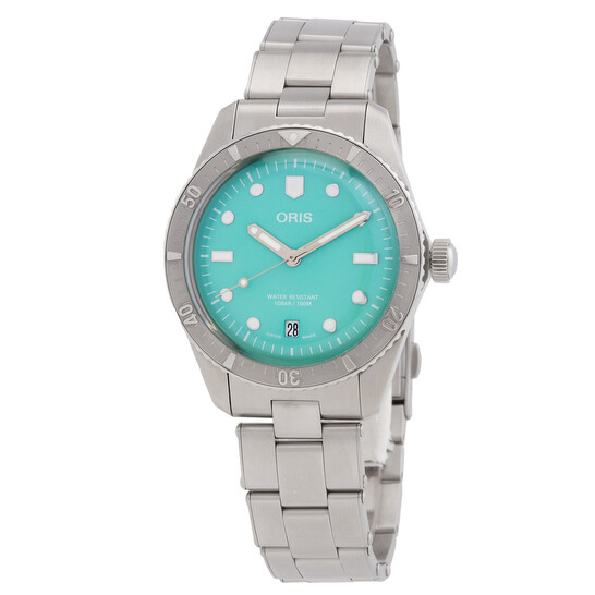 Oris Oris Divers Sixty-Five 38mm Automatic Cotton Candy Green Dial ...