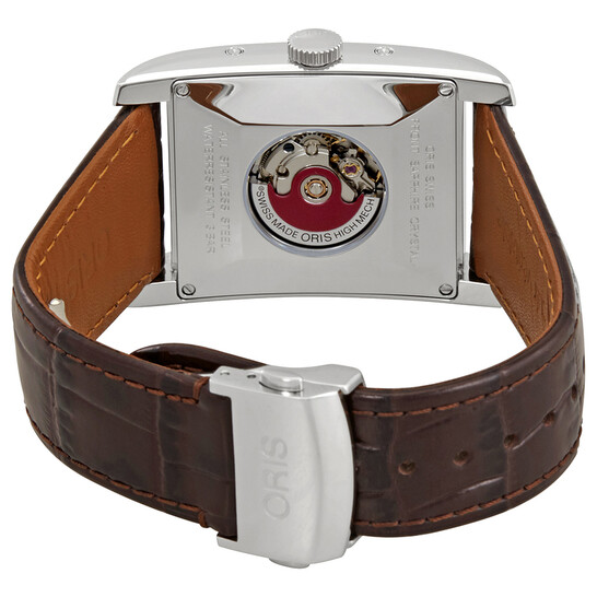 Oris Rectangular Complication Silver Dial Men's Watch 582-7694-4061LS ...