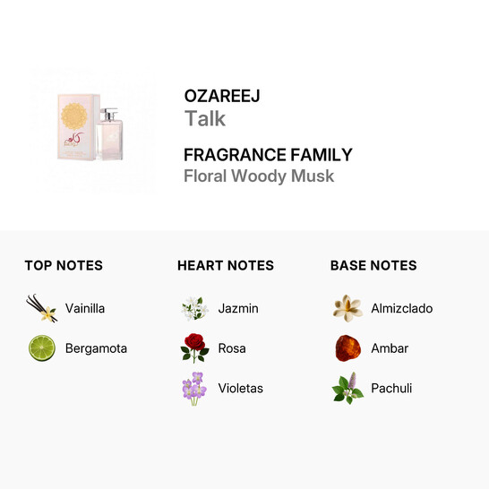 Ozareej Ladies Talk EDP Spray 3.4 oz Fragrances 6296545050455 ...