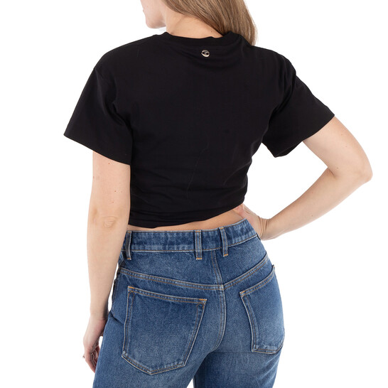 Rabanne Paco Rabanne Crop Top With Ring Piercing, Size X-Small ...