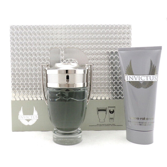 Paco Rabanne Men's Invictus Gift Set Fragrances 3349668628193 ...