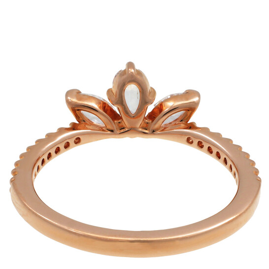 Pandora Ladies Sparkling Herbarium Cluster Ring, Size 50 182392C01 ...
