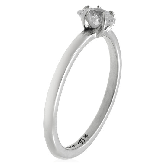 Pandora Sterling Silver Celestial Sparkling Star Solitaire Ring, Size ...