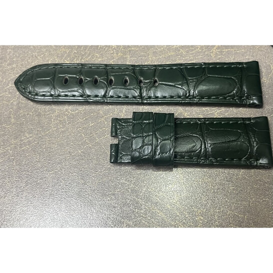 Panerai Alligator strap in military green MXE0JLV1 - Watch Accessories ...