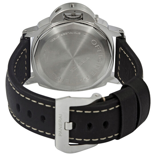 Panerai Luminor Base Hand Wind Black Dial Men's Watch PAM00915 ...