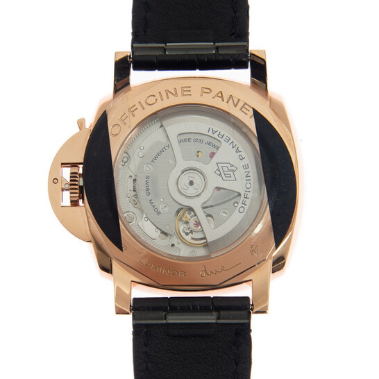 Panerai Luminor Due Automatic Black Dial Men's Watch PAM01041 - Watches ...