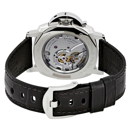 Panerai Luminor Due Hand Wound Black Dial Men's Watch PAM00676 ...