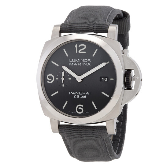 Panerai Luminor Marina eSteel Polished Grey Gradient Automatic Men's ...