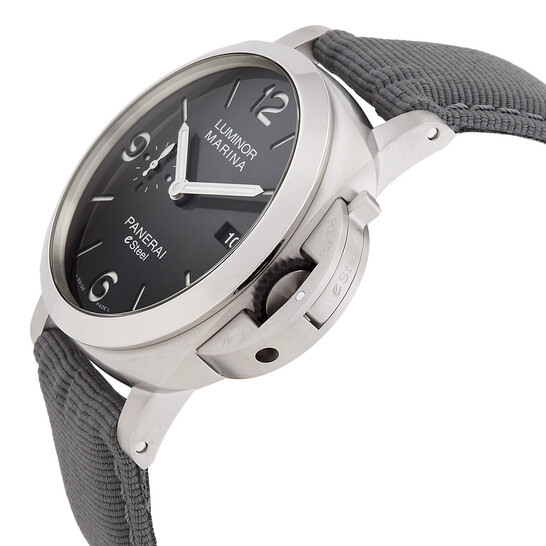 Panerai Luminor Marina eSteel Polished Grey Gradient Automatic Men's ...