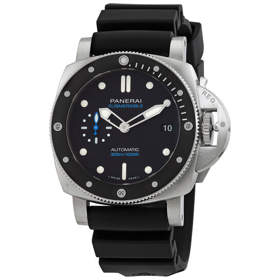 Panerai Submersible Automatic Black Dial Men's Watch PAM02683 - Watches ...