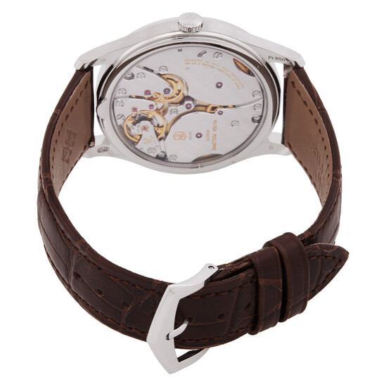 Patek Philippe Calatrava Hand Wind Salmon Dial Men's Watch 6196P-001 ...