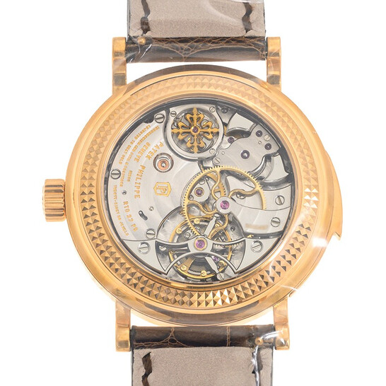 Patek Philippe Grand Complications Tourbillon Hand Wind White Dial Men ...