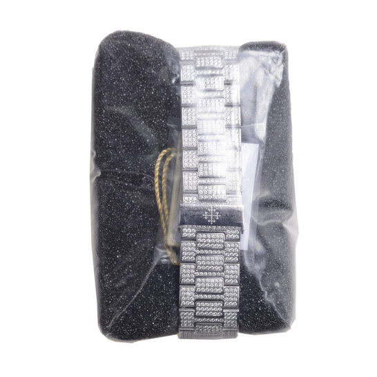 Patek Philippe Nautilus Automatic Diamond Silver Dial Unisex Watch 5719 ...