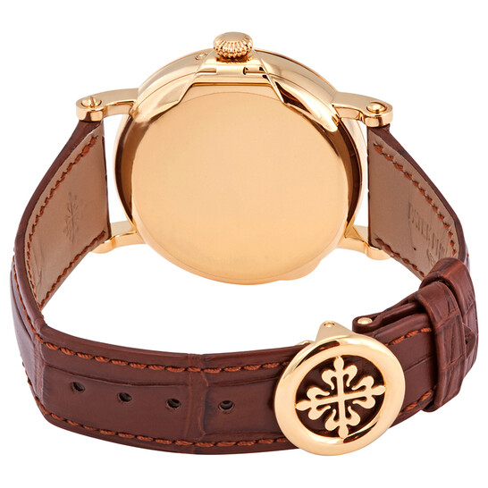 Patek Philippe Perpetual Calendar 18k Yellow Gold Moon Phase Men's ...