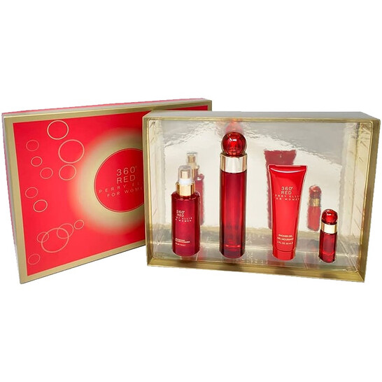 Perry Ellis Ladies 360 Red Gift Set Fragrances 844061011328 ...