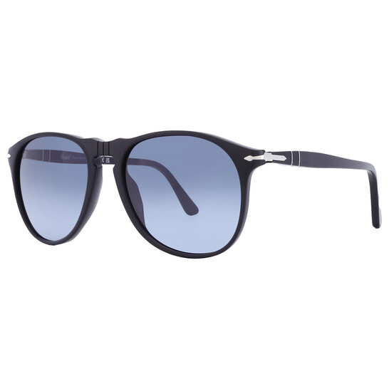 Persol Blue Gradient Pilot Men's Sunglasses PO9649S 95/Q8 55 ...