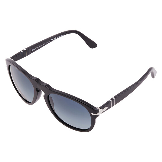 Persol Polarized Blue Gradient Pilot Men's Sunglasses PO0649 95/S3 54 ...