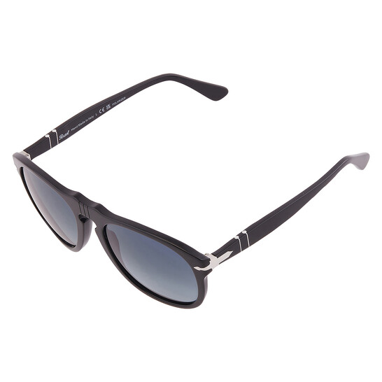 Persol Polarized Blue Gradient Pilot Men's Sunglasses PO0649 95/S3 56 ...