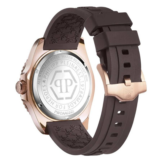Philipp Plein The Skull Diver Quartz Black Dial Men's Watch PWOAA0322 ...