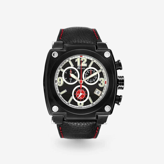 Polanti Torque Ii Chrono Chronograph Red Dial Men's Watch PLT2004LB-IPB ...