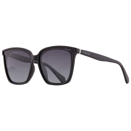 Polaroid Polairzed Grey Shaded Square Unisex Sunglasses PLD 6163/F/S ...