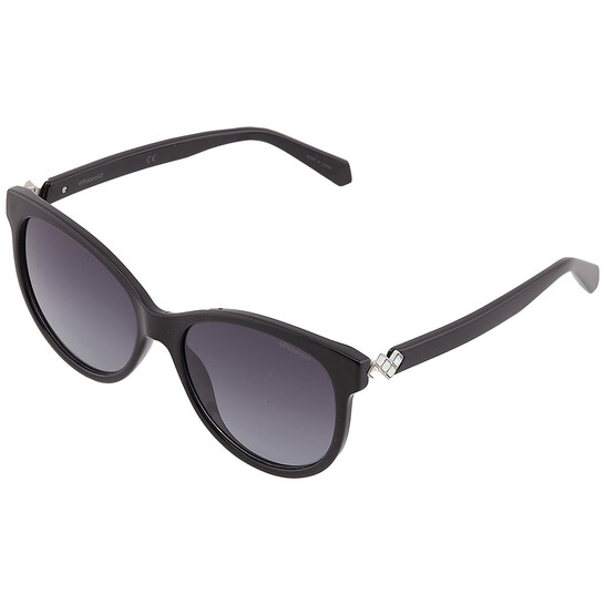 Polaroid Polarized Grey Gradient Oval Ladies Sunglasses PLD 4079/S/X ...
