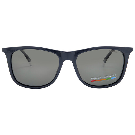 Polaroid Polarized Grey Square Ladies Sunglasses PLD 4145/S/X 0PJP/M9 ...