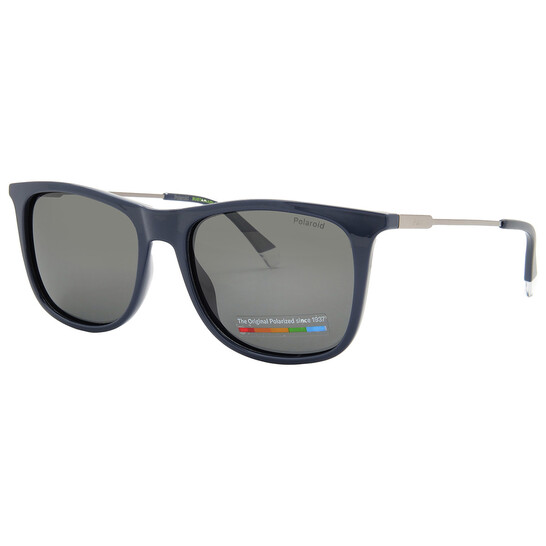 Polaroid Polarized Grey Square Ladies Sunglasses PLD 4145/S/X 0PJP/M9 ...