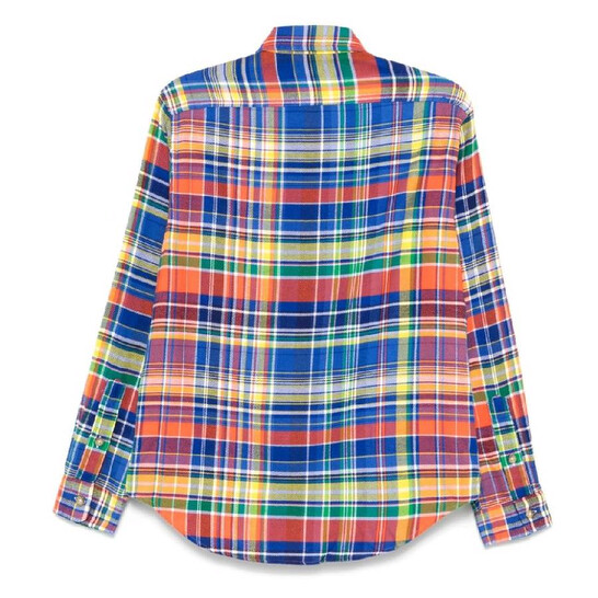 Polo Ralph Lauren Check Pattern Long Sleeve Shirt, Size Medium ...