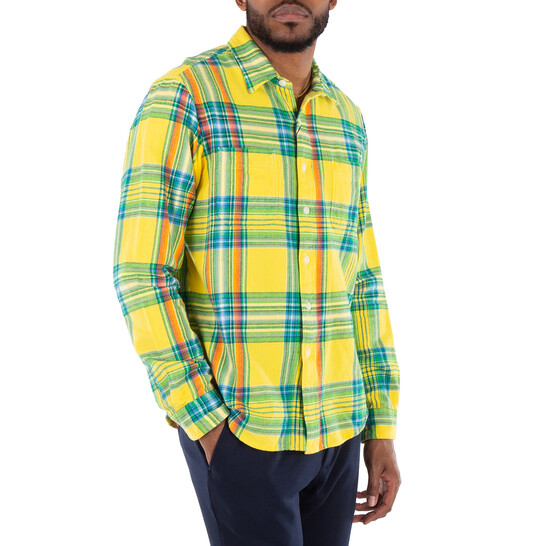 Polo Ralph Lauren Plaid-Check Flannel Shirt, Size X-Large 710933752001 ...