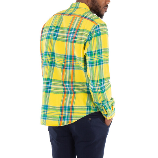 Polo Ralph Lauren Plaid-Check Flannel Shirt, Size X-Large 710933752001 ...