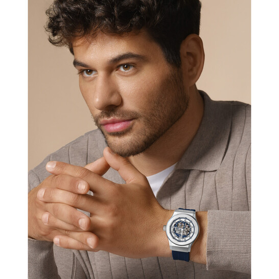 Porsamo Bleu Cruz Automatic Silver Dial Men's Watch 1222BCRR ...
