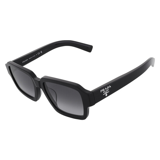 Prada Grey Gradient Square Ladies Sunglasses PR 02ZS 1AB06T 52 ...