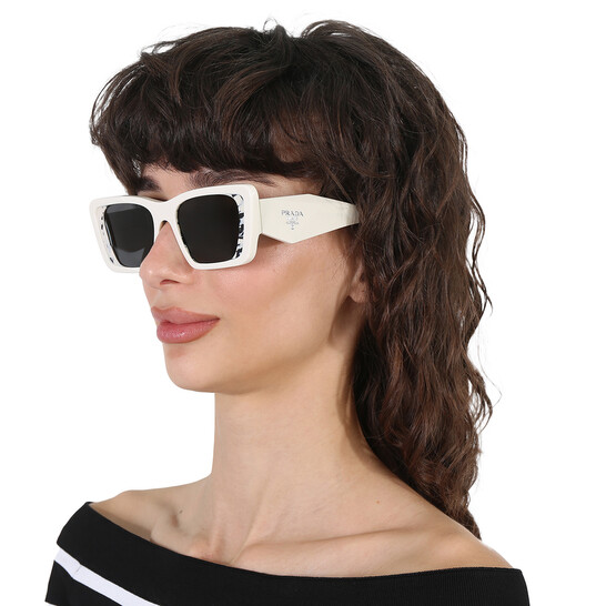 Prada Dark Grey Butterfly Ladies Sunglasses PR 08YS 02V5S0 51 ...