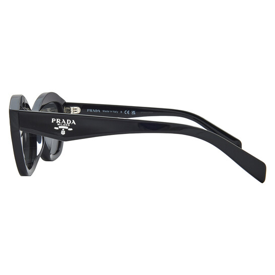 Prada Dark Grey Butterfly Ladies Sunglasses PR A02SF 16K08Z 55 ...