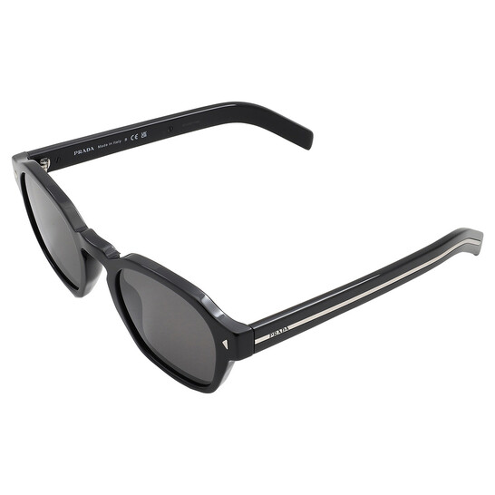 Prada Dark Grey Phantos Men's Sunglasses PR A16S 16K731 52 ...