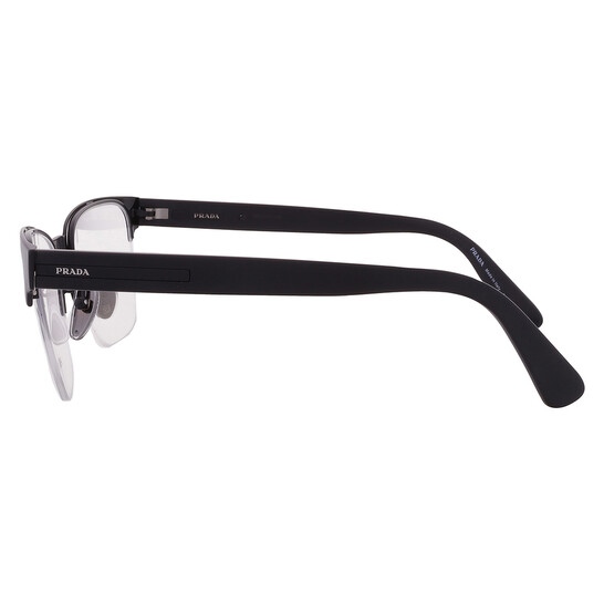 Prada Demo Oval Men's Eyeglasses PR A52V 1BO1O1 54 8056597970815 ...