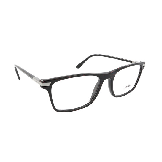 Prada Demo Rectangular Men's Eyeglasses PR 01WV 11F1O1 54 8056597753753 ...