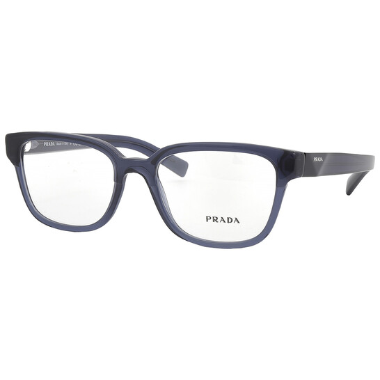 Prada Demo Rectangular Men's Eyeglasses PR 04YV 08Q1O1 53 8056597516242 ...