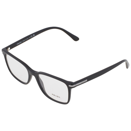 Prada Demo Rectangular Men's Eyeglasses PR 14WV 1AB1O1 56 8056597437820 ...