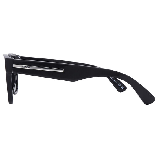 Prada Grey Square Men's Sunglasses PR A04S 16K07T 52 8056597968072 ...