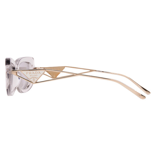 Prada Light Grey Cat Eye Ladies Sunglasses PR 14YS 12R50K 53 ...