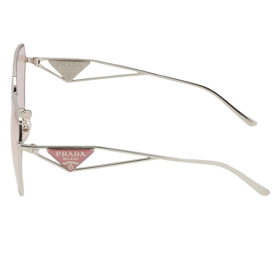 Prada Pink Photochromic Irregular Ladies Sunglasses PR 57YS 1BC06R 57 ...