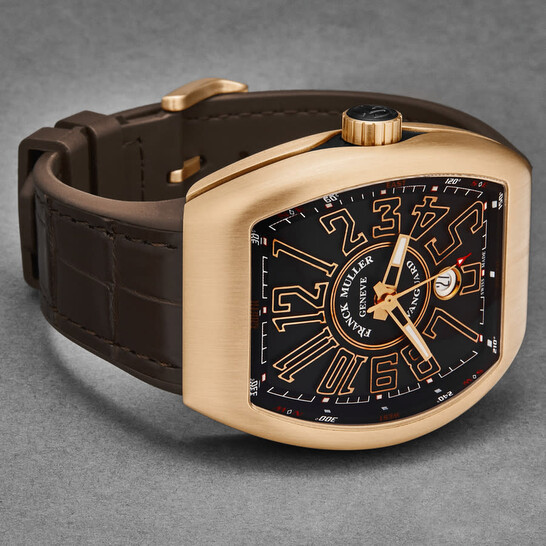 Franck Muller Pre-owned Franck Muller Vanguard Brown Dial Men's Watch ...