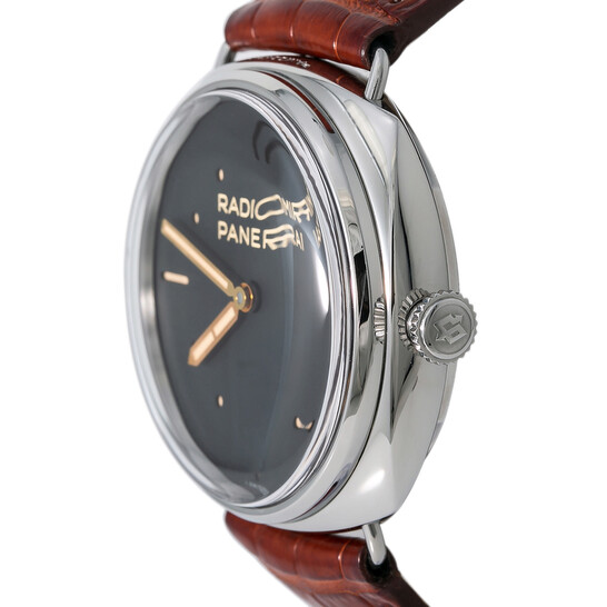 Panerai Pre-owned Panerai Radiomir SLC 3 Days Mechanical Black Dial Men ...