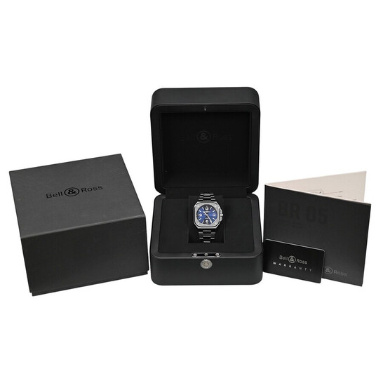 Bell And Ross Pre-owned Bell and Ross Urban Explorer Automatic Blue ...