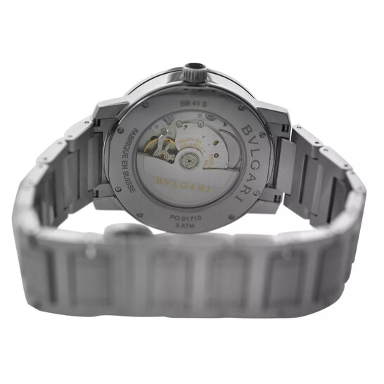 Bvlgari Pre-owned Bvlgari Bvlgari Automatic White Dial Men's Watch BB ...